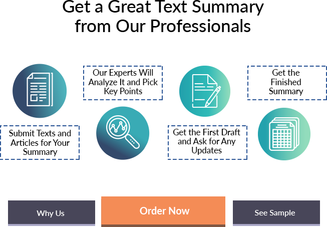 Professional Help with Summarizing